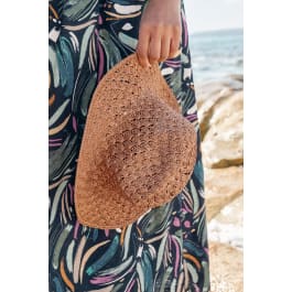 Ocean Sky Fedora Sunhat with Crochet Pattern - Seasalt Cornwall