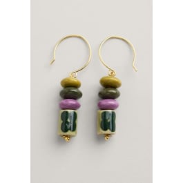 Ceramic Bead Drop Earrings | Seasalt Cornwall - Seasalt Cornwall