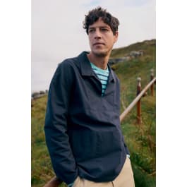 Men's Sidestone Cotton Canvas Smock - Seasalt Cornwall