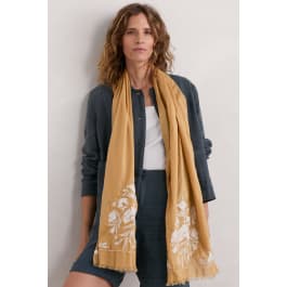 Embroidered cotton scarf - Seasalt Cornwall