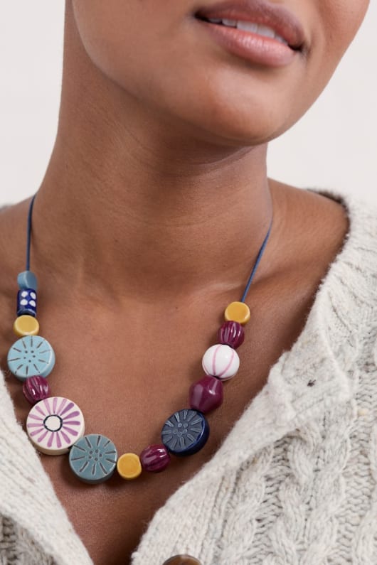 Maram Beaded Necklace - Seasalt Cornwall
