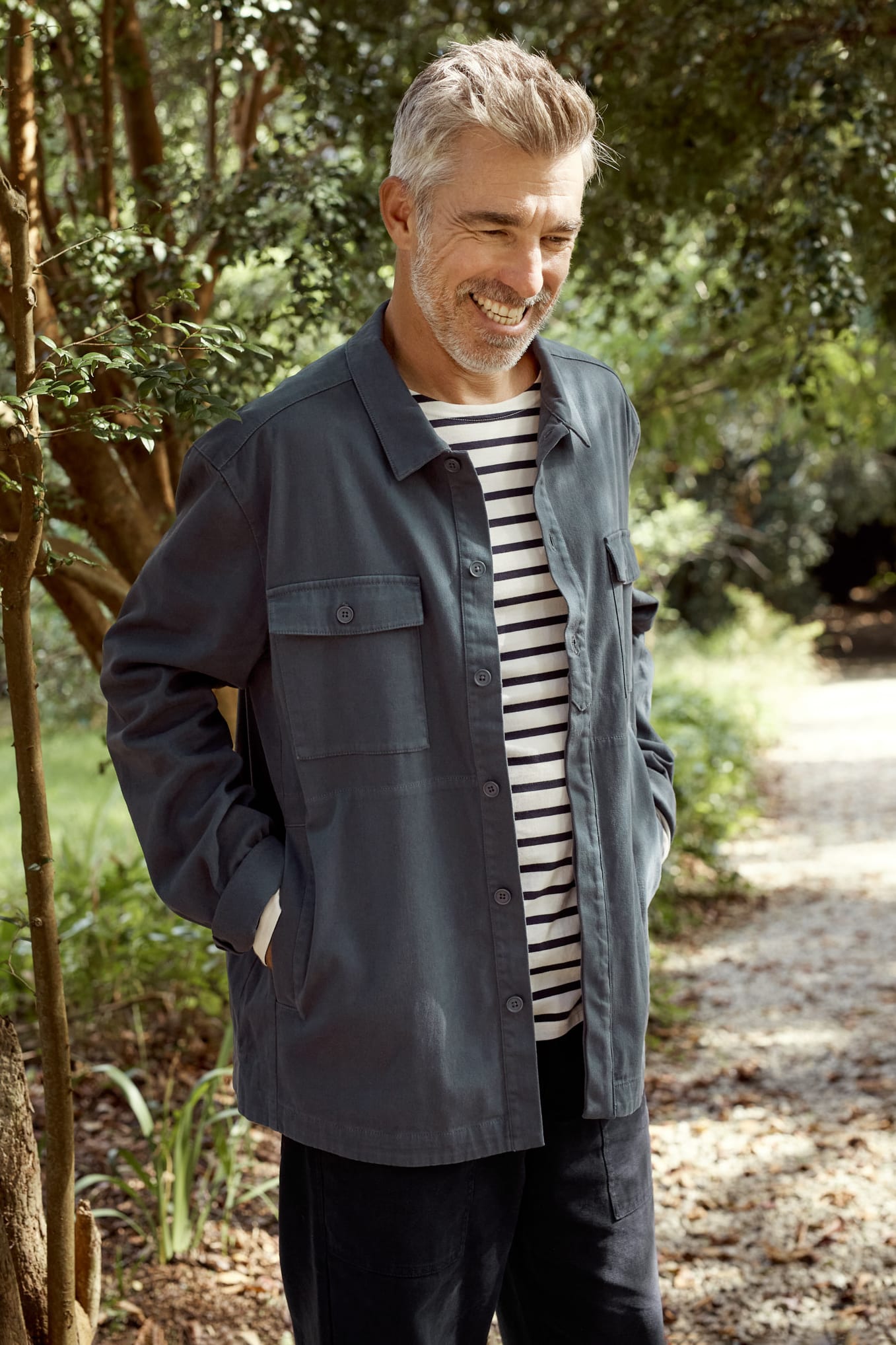 Men's Tomperrow Shirt - Artist's Smock Overshirt - Seasalt Men's Tomperrow Shirt - Artist's Smock Overshirt - Seasalt